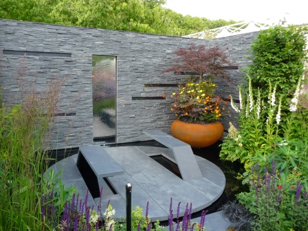 Water feature, Chelsea Flower show – Arbworx